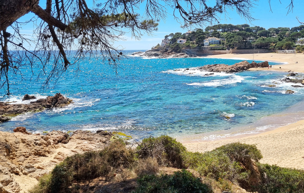 Playa de Sa Conca en S'Agaró - 2025 - Visita Costa Brava