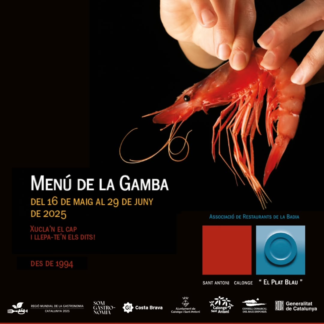 Menú de la gamba - 2025 - Visita Costa Brava